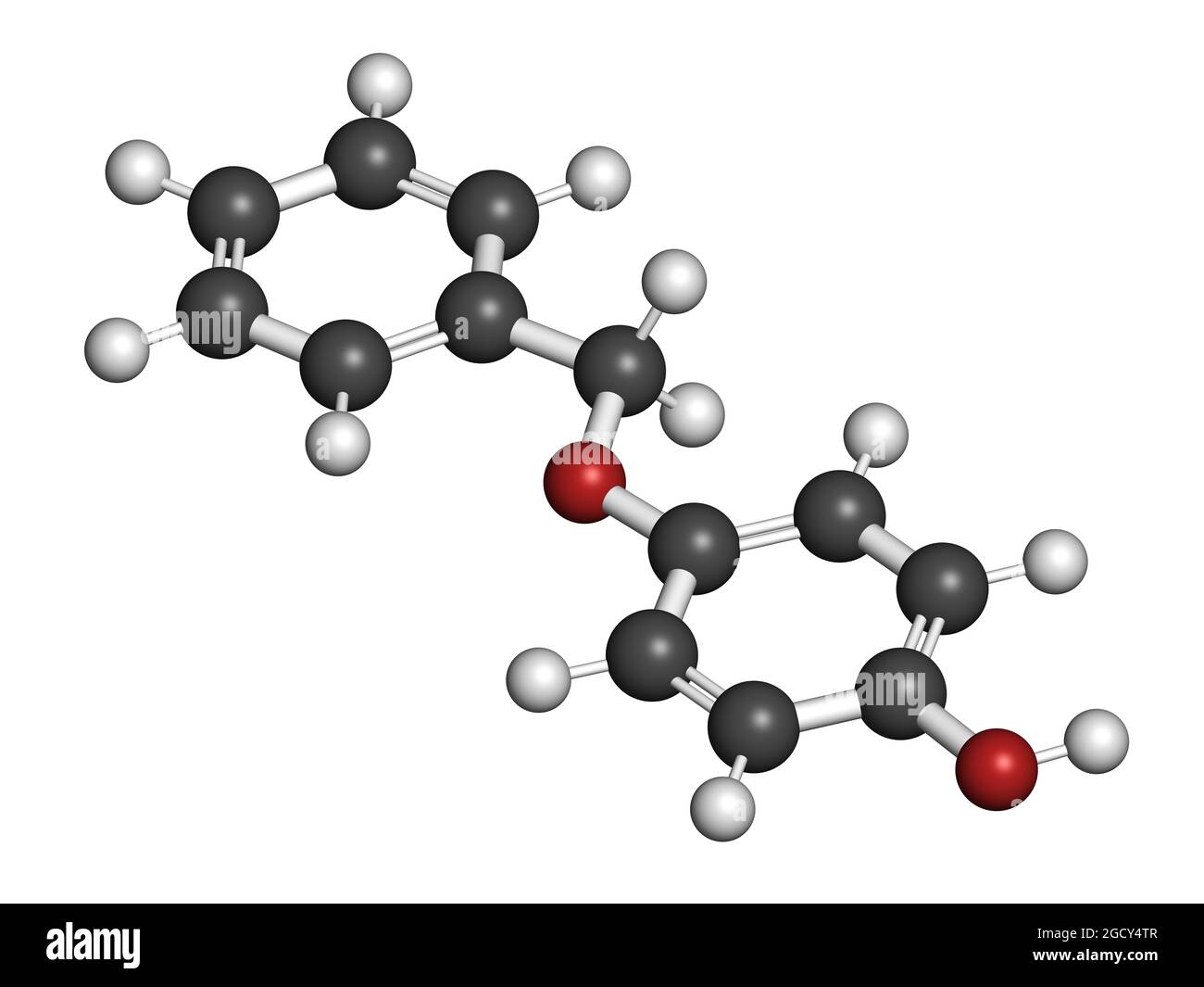 Monobenzone drug molecule. 3D rendering Stock Photo - Alamy