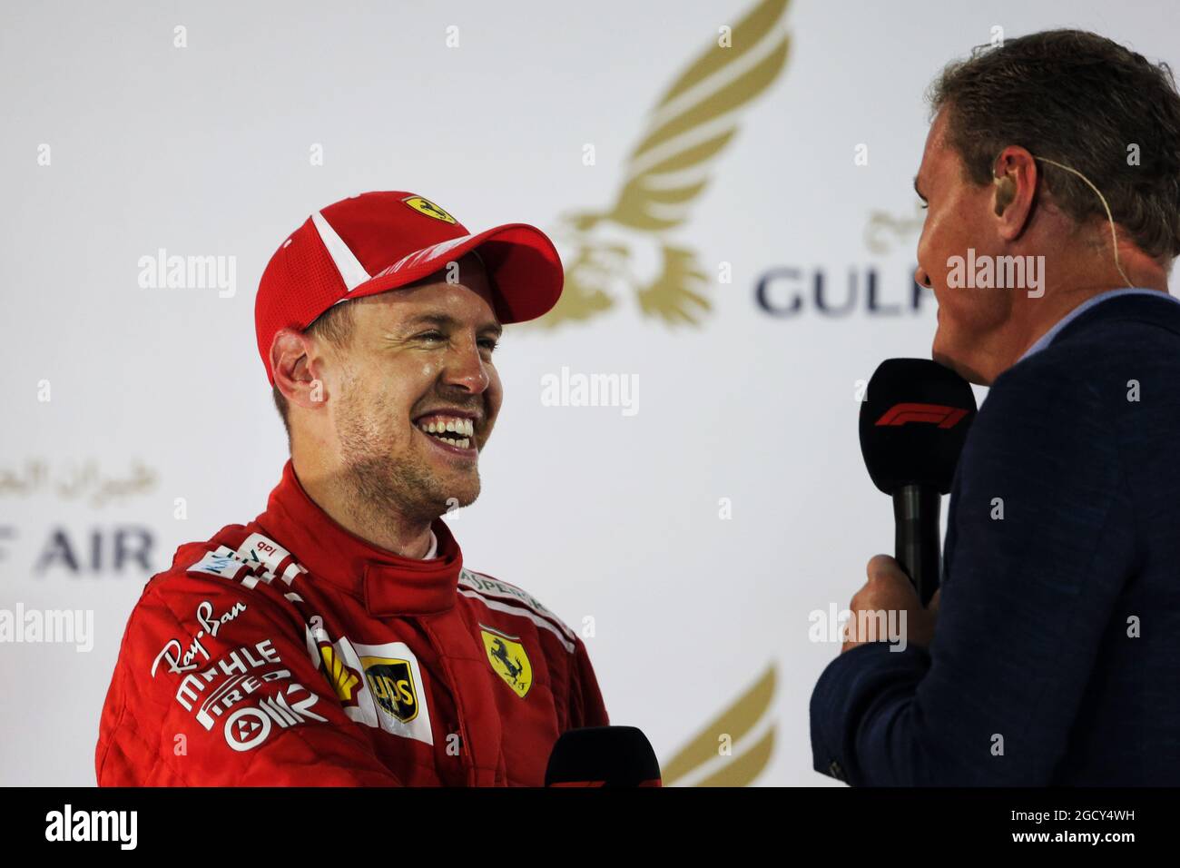 Channel 4 f1 commentator on podium hi-res stock photography and images ...