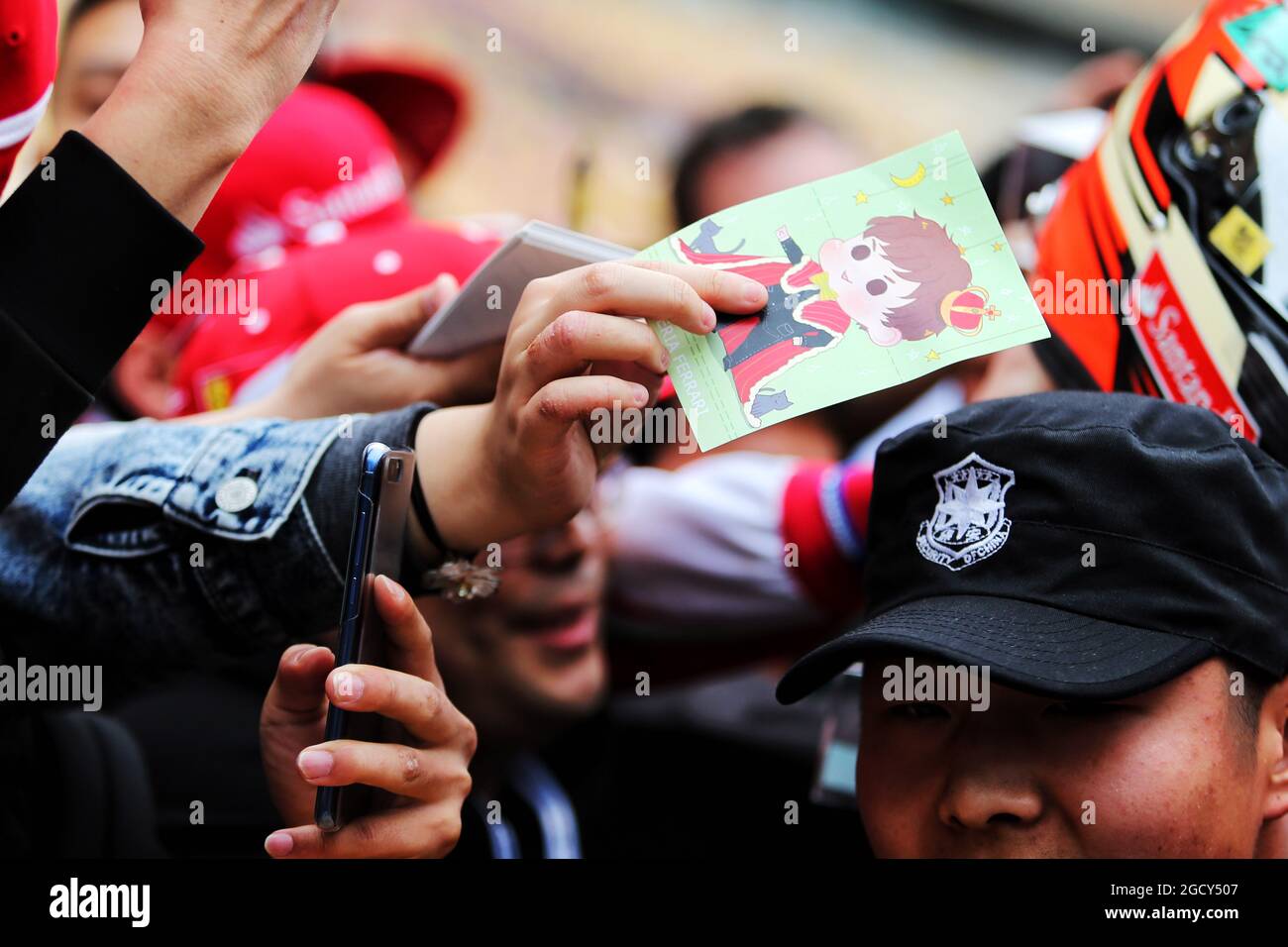 Autograph fans hi-res stock photography and images - Alamy