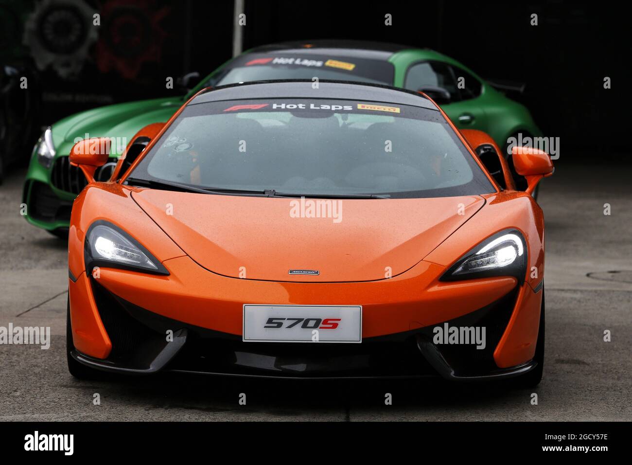 Pirelli Hot Laps car. Chinese Grand Prix, Saturday 14th April 2018 ...