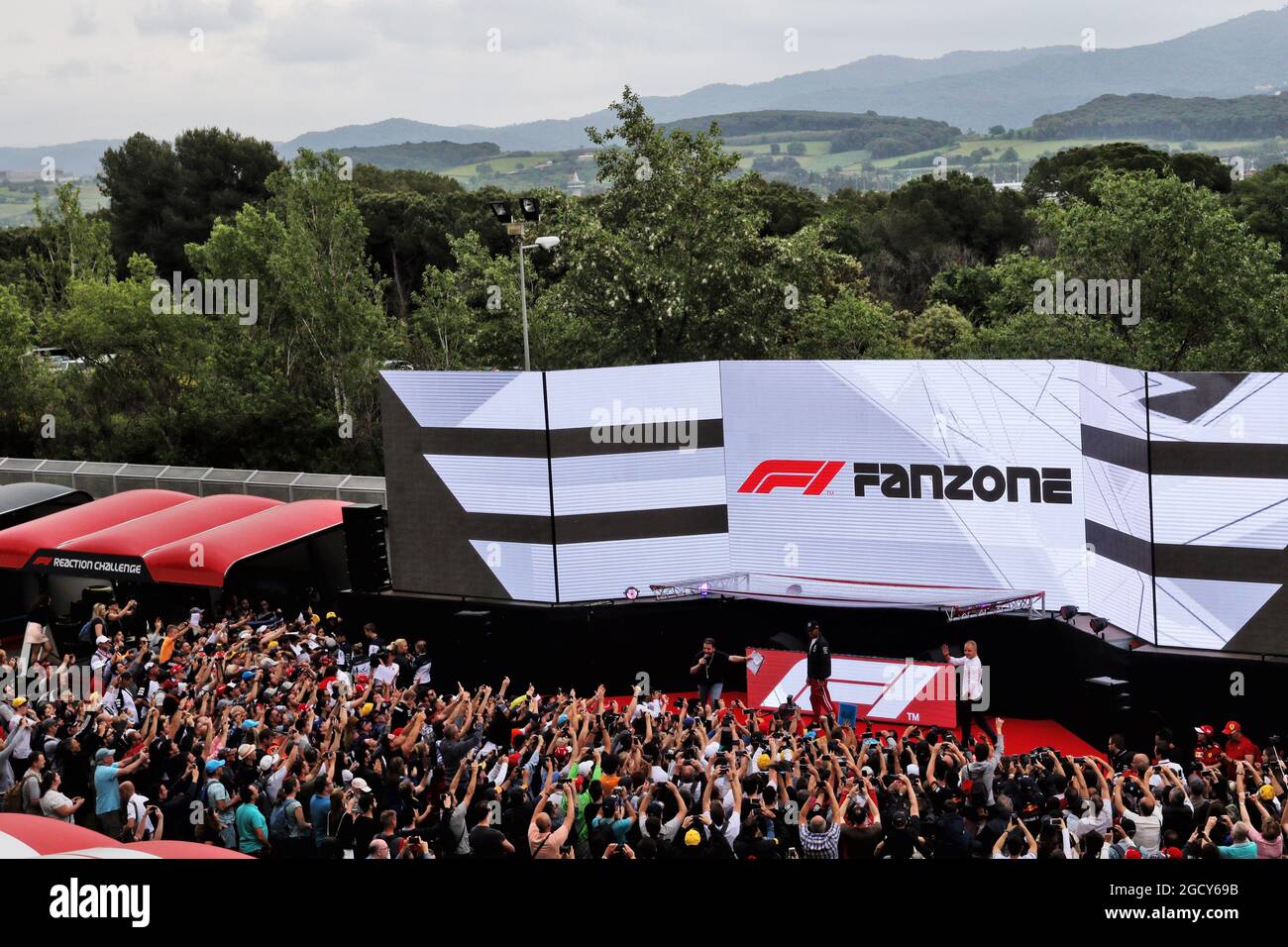Mercedes amg f1 in f1 fanzone hi-res stock photography and images - Alamy