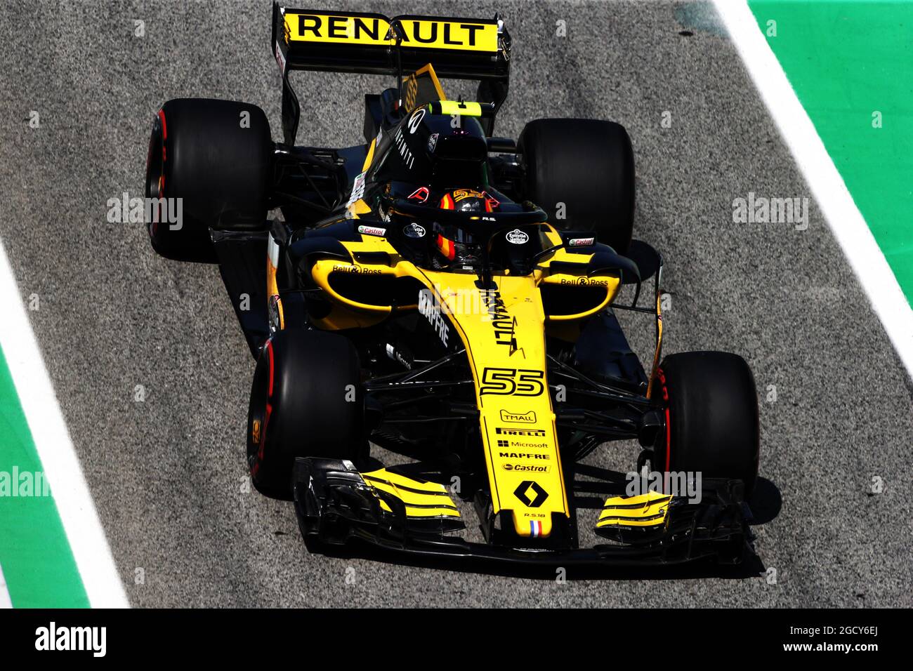 Carlos Sainz Jr (ESP) Renault Sport F1 Team RS18. Spanish Grand Prix ...
