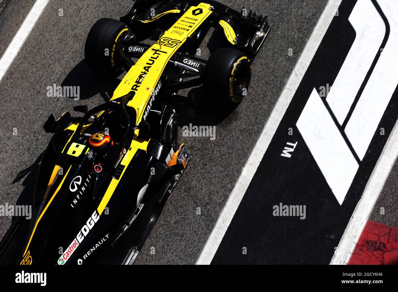 Carlos Sainz Jr (ESP) Renault Sport F1 Team RS18. Spanish Grand Prix ...
