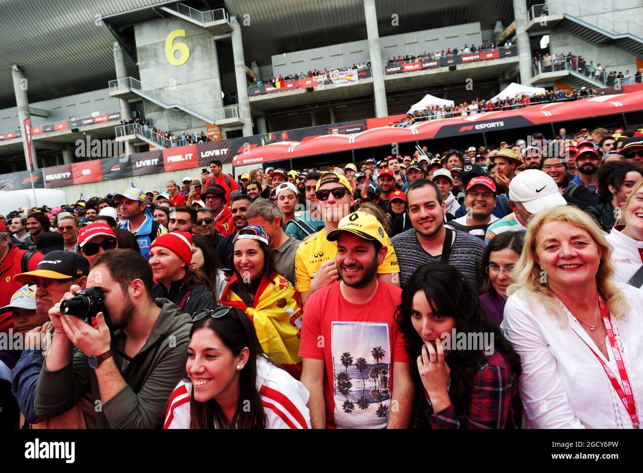 Fans at fanzone hi-res stock photography and images - Alamy