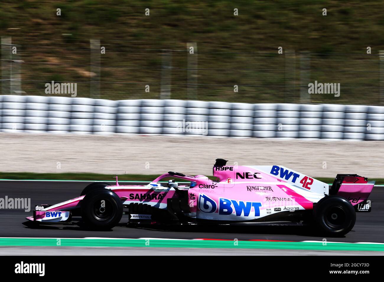 George Russell (GBR) Sahara Force India F1 VJM11 Test Driver. Formula ...