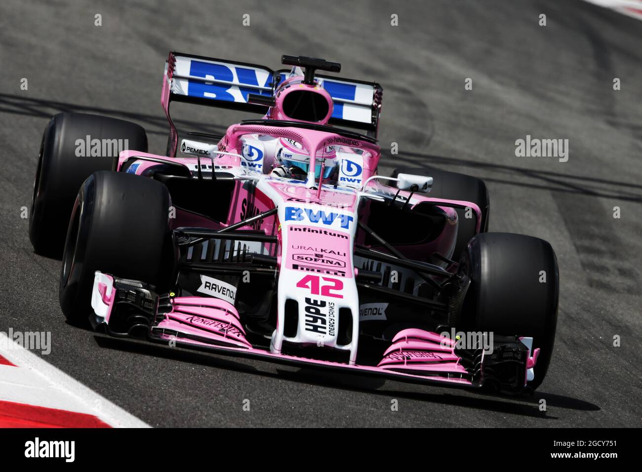 George Russell (GBR) Sahara Force India F1 VJM11 Test Driver. Formula ...