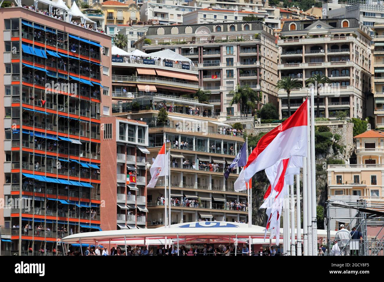 Scenic Monaco. Monaco Grand Prix, Saturday 26th May 2018. Monte Carlo ...