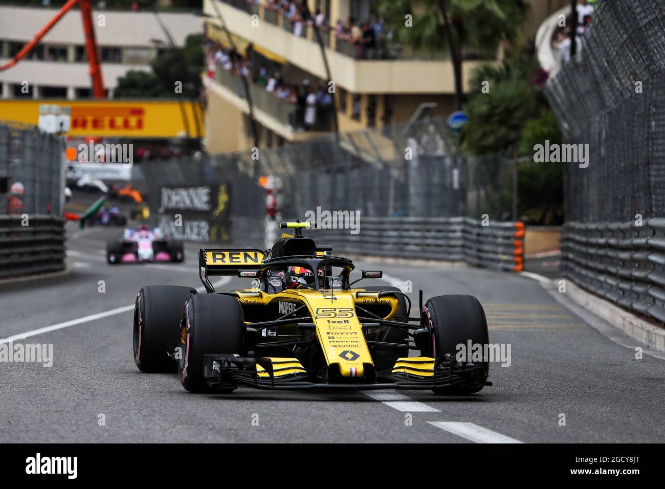 Carlos Sainz Jr (ESP) Renault Sport F1 Team RS18. Monaco Grand Prix ...
