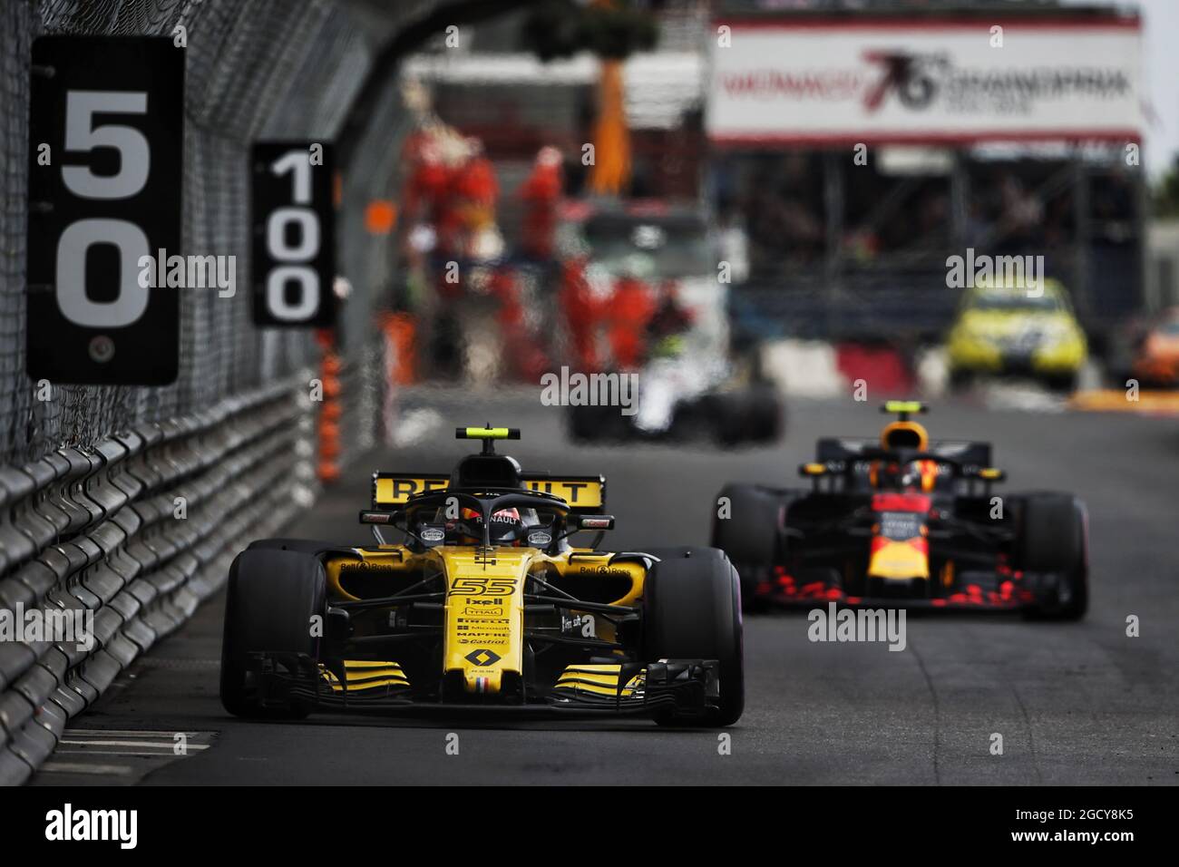 Carlos Sainz Jr (ESP) Renault Sport F1 Team RS18. Monaco Grand Prix ...