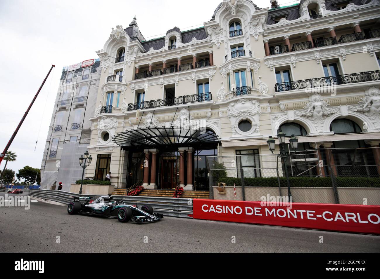 Lewis Hamilton (GBR) Mercedes AMG F1 W09. Monaco Grand Prix, Sunday ...
