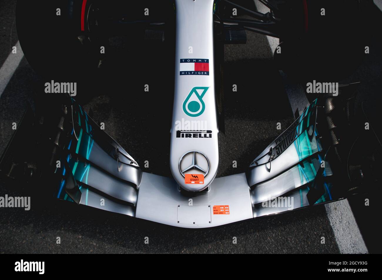 Mercedes amg f1 w09 front wing hi-res stock photography and images - Alamy