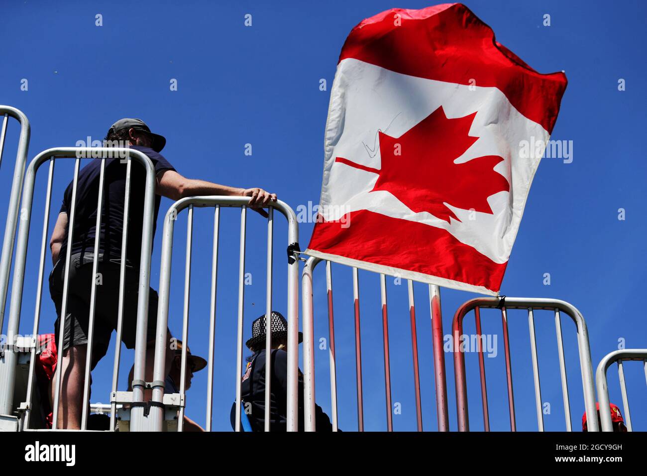 A fan a canadian flag hi-res stock photography and images - Alamy
