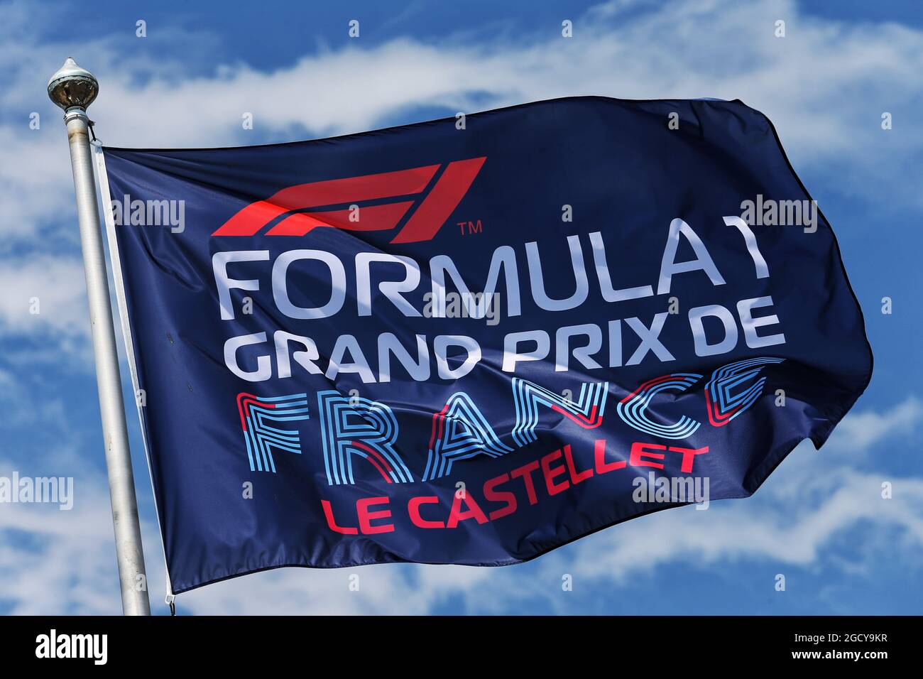 Circuit Flag. French Grand Prix, Thursday 21st June 2018. Paul Ricard ...