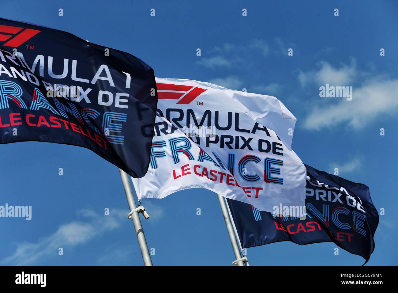Circuit Flags. French Grand Prix, Thursday 21st June 2018. Paul Ricard ...