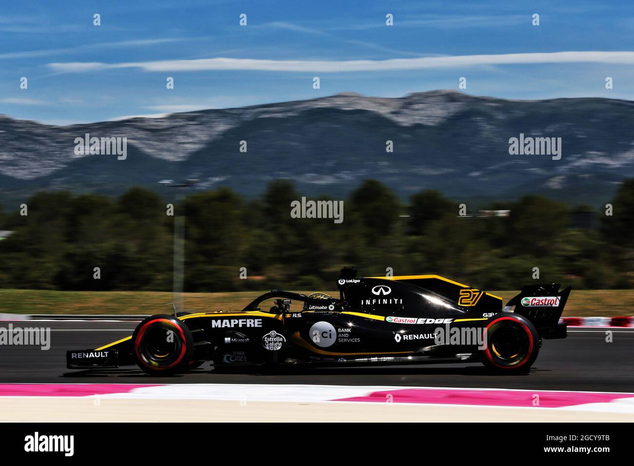 Nico Hulkenberg (GER) Renault Sport F1 Team RS18. French Grand Prix ...