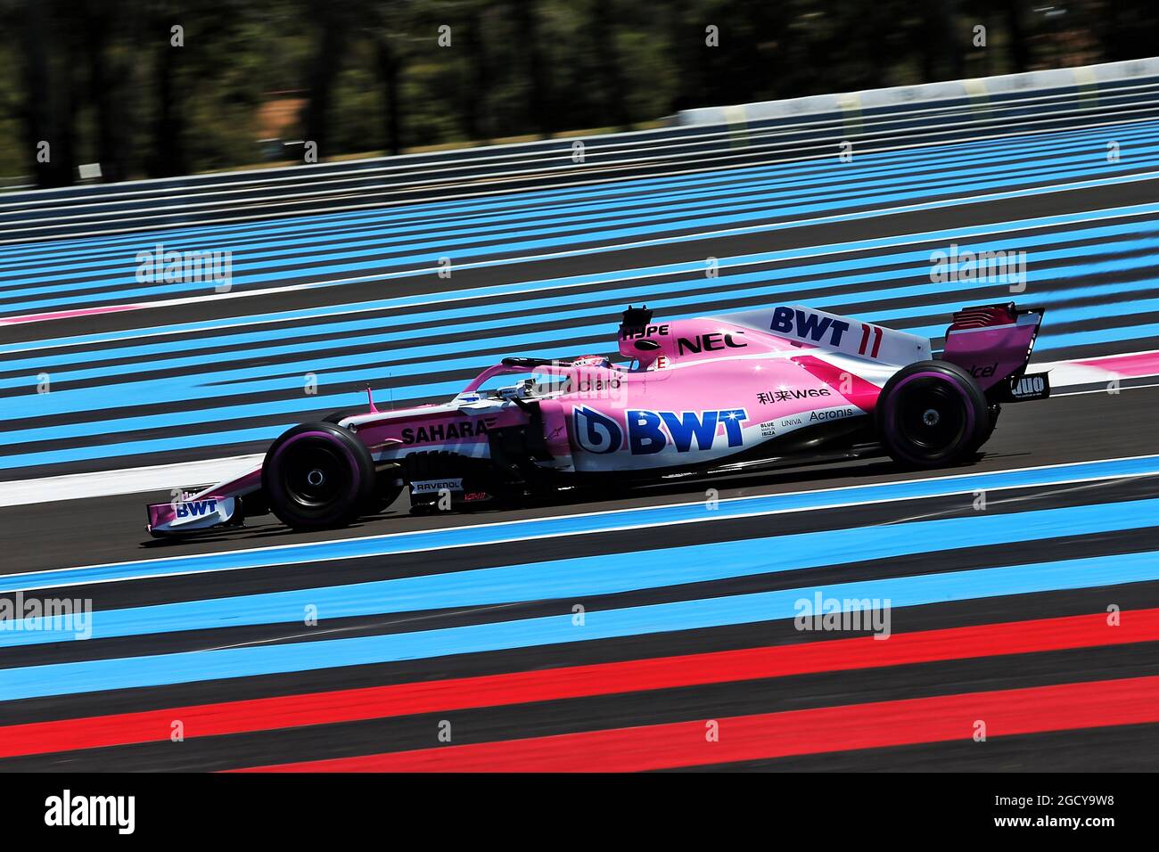 Sergio Perez (MEX) Sahara Force India F1 VJM11. French Grand Prix ...