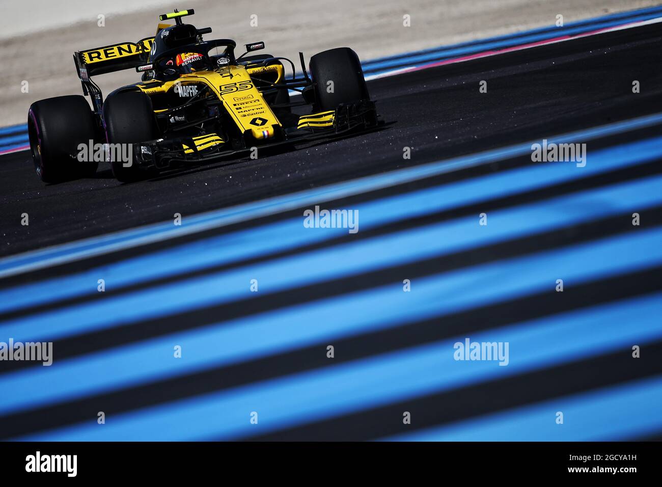 Carlos Sainz Jr (ESP) Renault Sport F1 Team RS18. French Grand Prix ...