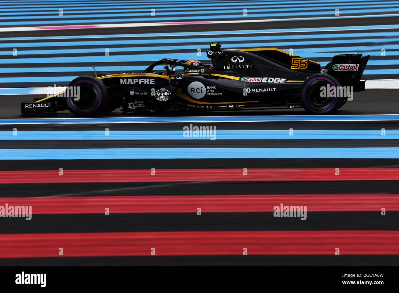 Carlos Sainz Jr (ESP) Renault Sport F1 Team RS18. French Grand Prix ...