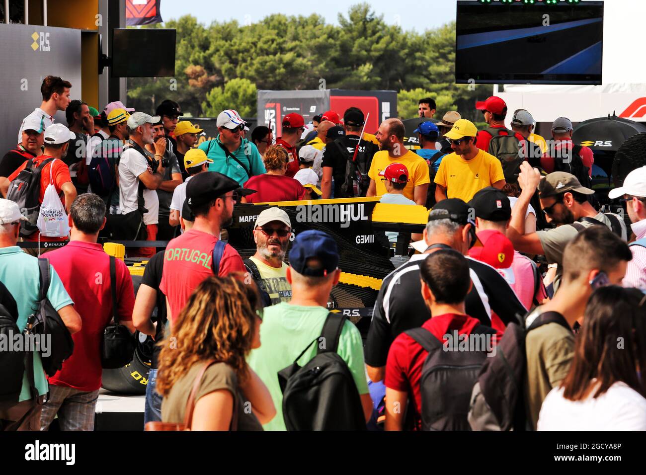 Fan zone france f1 hi-res stock photography and images - Alamy