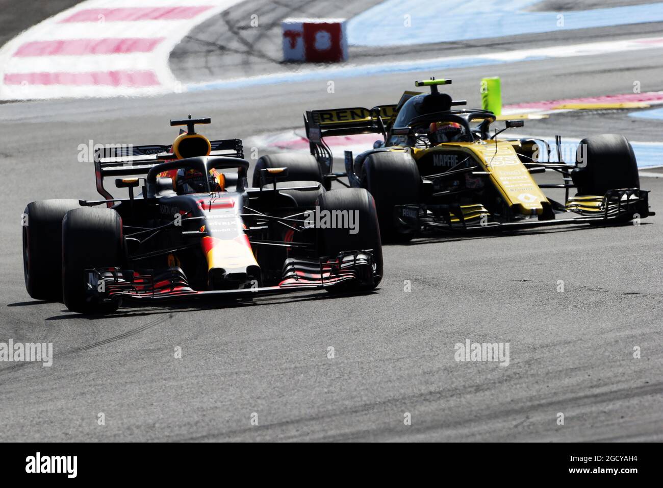 Daniel Ricciardo (AUS) Red Bull Racing RB14. French Grand Prix, Sunday ...