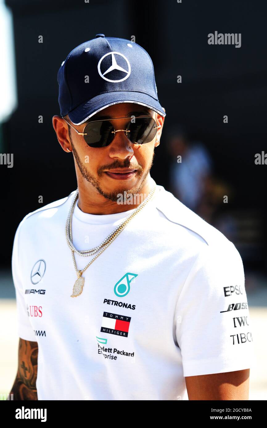 Lewis Hamilton (GBR) Mercedes AMG F1. British Grand Prix, Thursday 5th ...