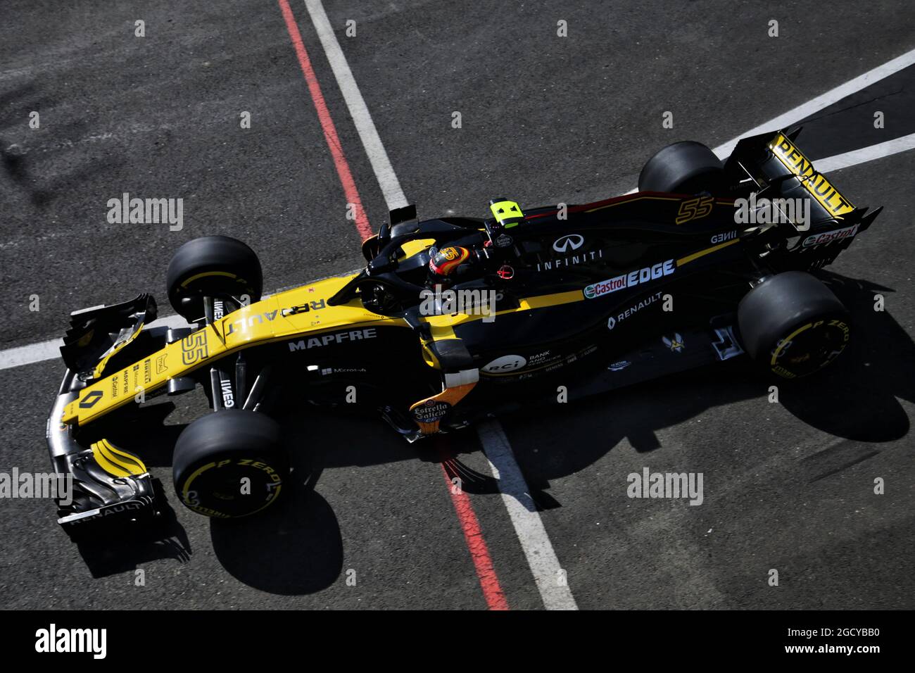 Carlos Sainz Jr (ESP) Renault Sport F1 Team RS18. British Grand Prix ...