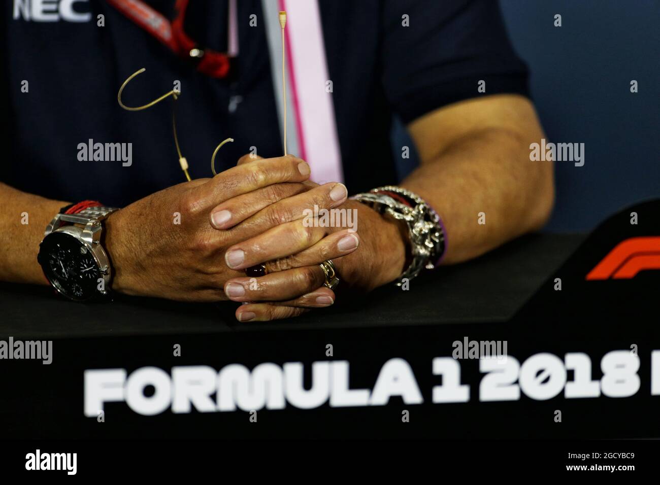Dr. Vijay Mallya (IND) Sahara Force India F1 Team Owner in the FIA ...