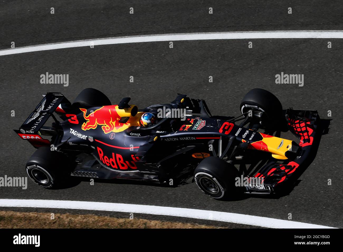 Daniel Ricciardo (AUS) Red Bull Racing RB14. British Grand Prix ...