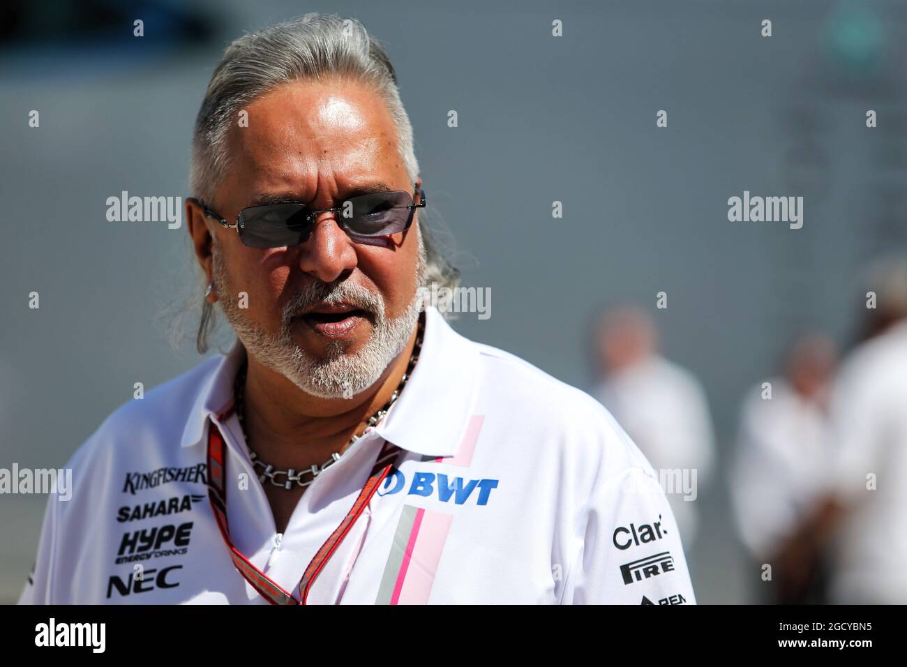 Dr. Vijay Mallya (IND) Sahara Force India F1 Team Owner. British Grand ...