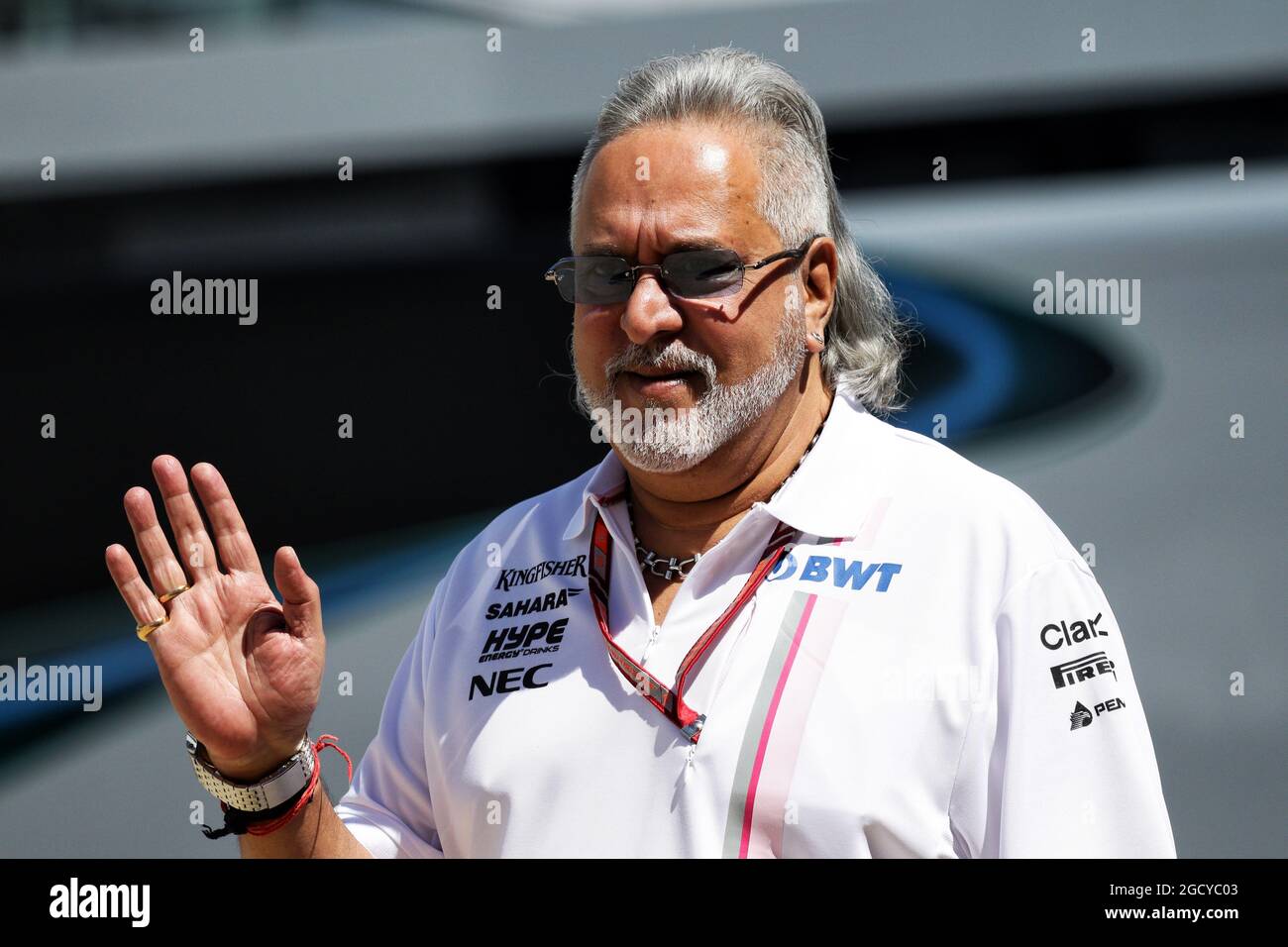 Dr. Vijay Mallya (IND) Sahara Force India F1 Team Owner. British Grand ...