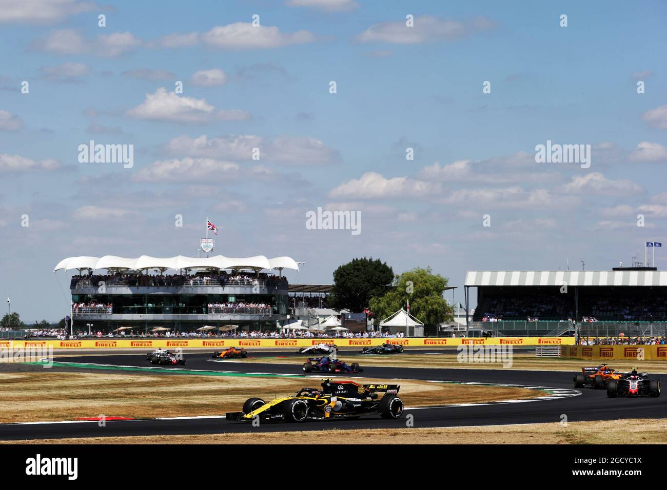 Carlos Sainz Jr (ESP) Renault Sport F1 Team RS18. British Grand Prix ...