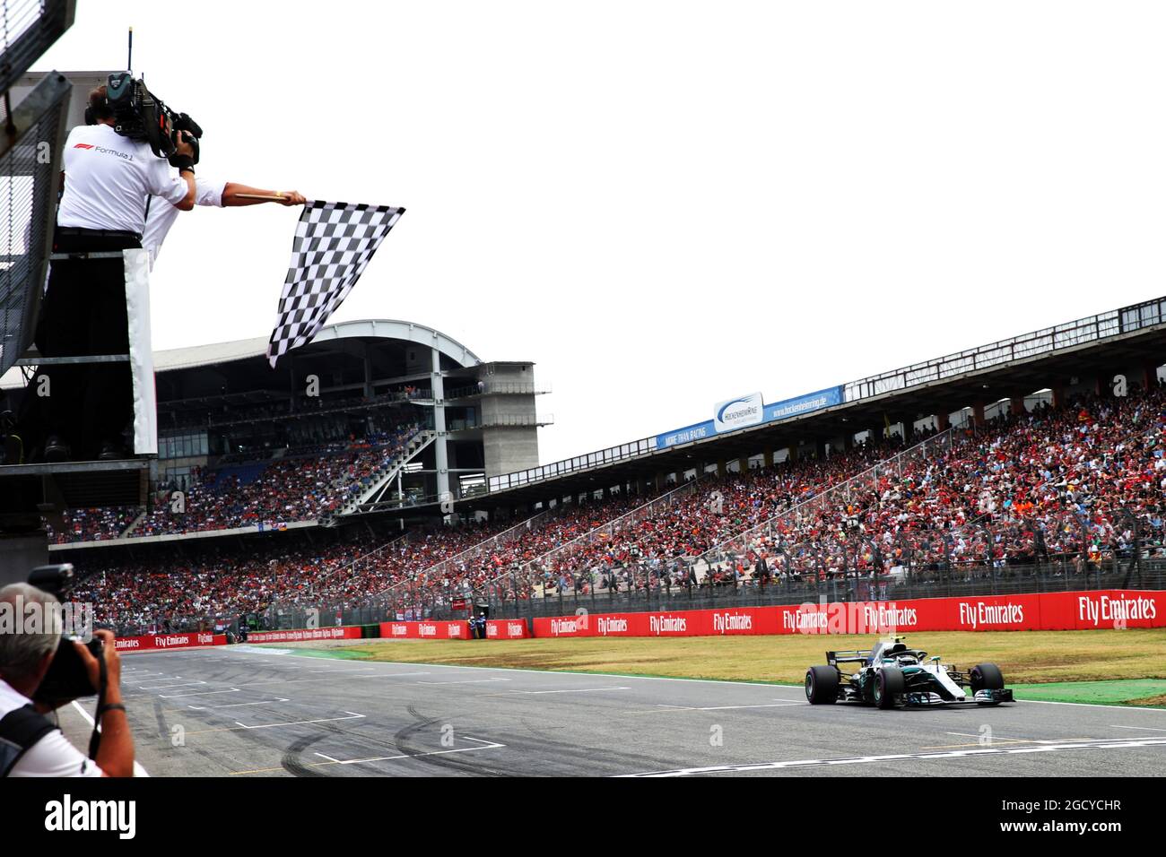 Mercedes amg f1 flag hi-res stock photography and images - Alamy