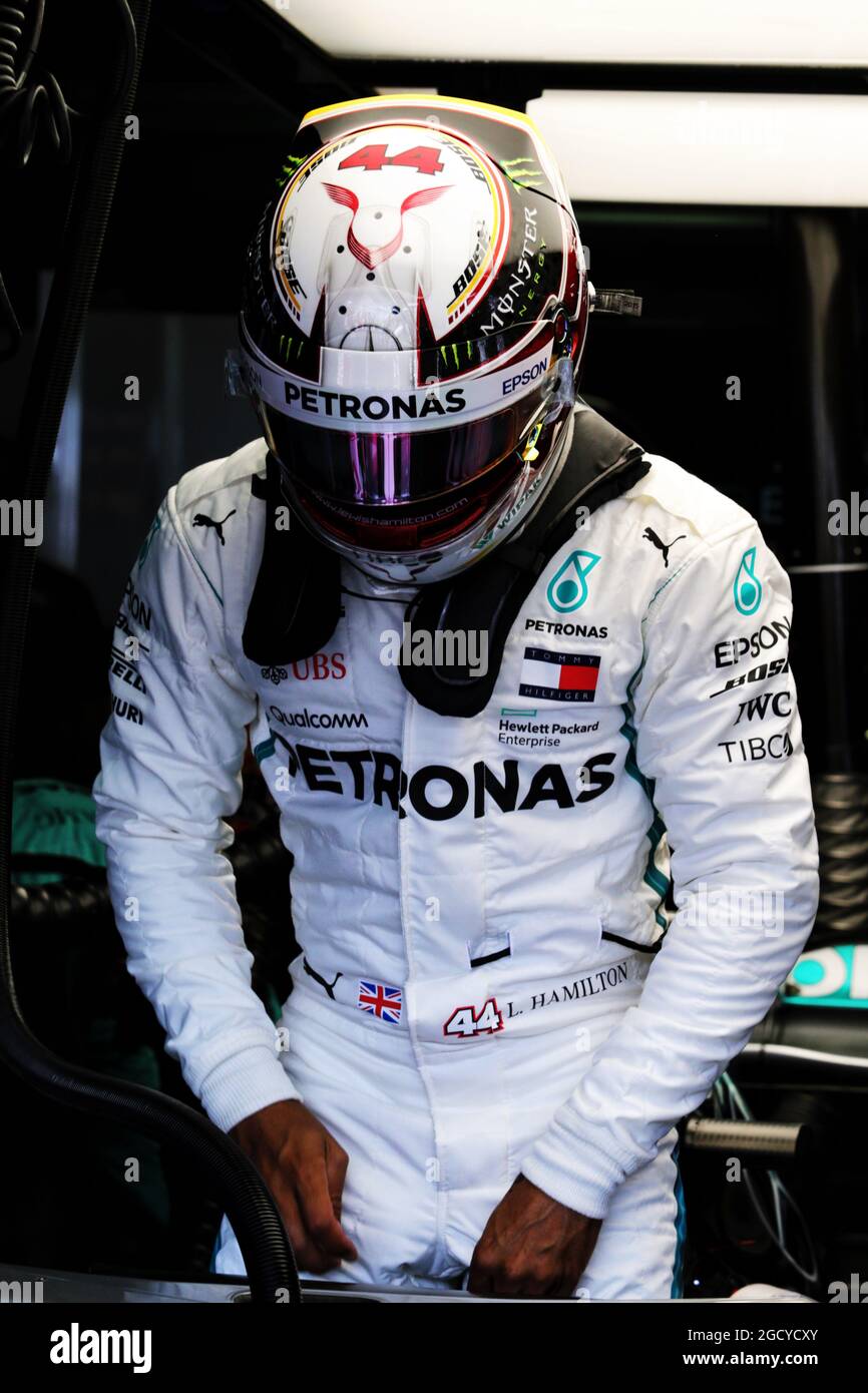 Lewis hamilton german grand prix 2018 hi-res stock photography and ...