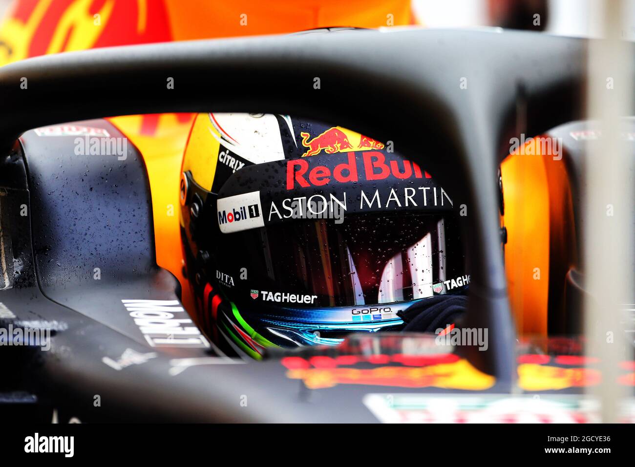 Daniel Ricciardo (AUS) Red Bull Racing RB14. Formula One Testing ...