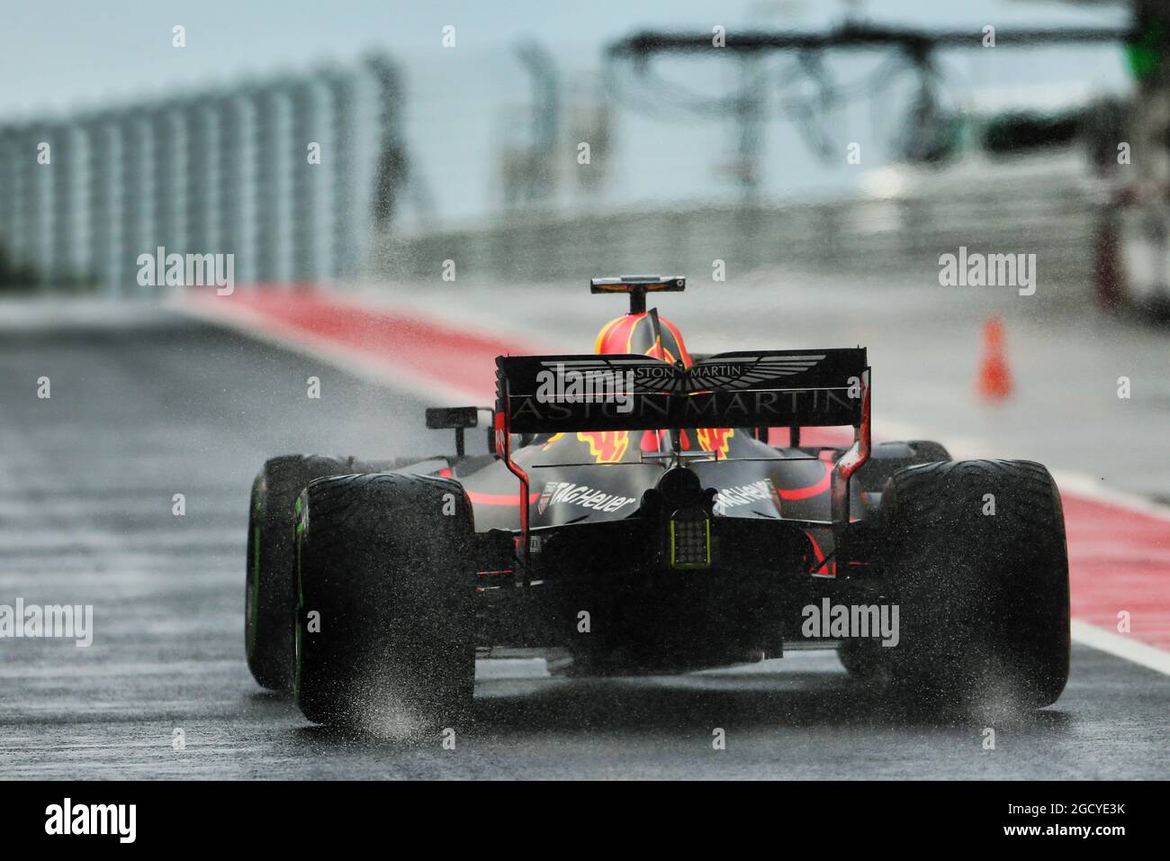 Daniel Ricciardo (AUS) Red Bull Racing RB14. Formula One Testing ...