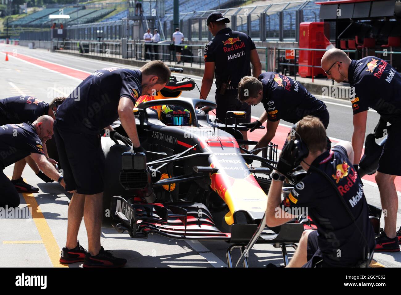 Red bull racing rb14 test driver hi-res stock photography and images ...