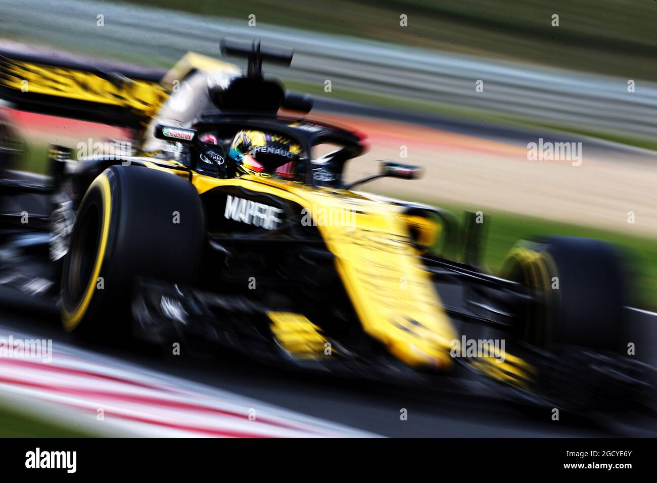 Renault sport f1 rs18 test development driver hi-res stock photography ...
