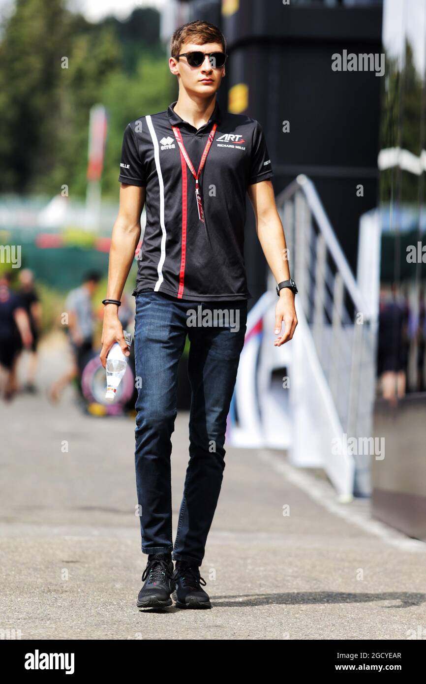 George Russell (GBR) Art Grand Prix / Mercedes AMG F1 Reserve Driver ...