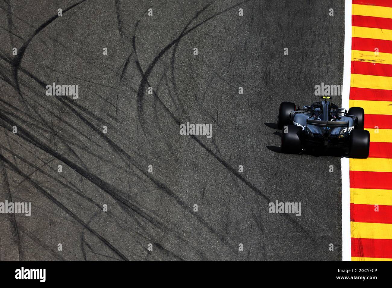 Valtteri Bottas (FIN) Mercedes AMG F1 W09. Belgian Grand Prix, Friday ...