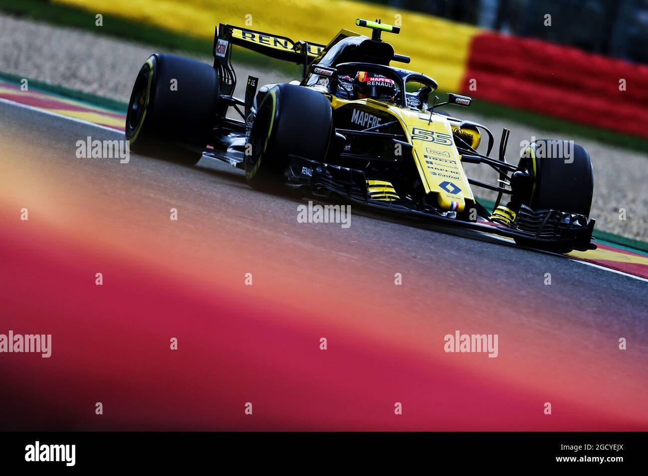 Carlos Sainz Jr (ESP) Renault Sport F1 Team RS18. Belgian Grand Prix ...