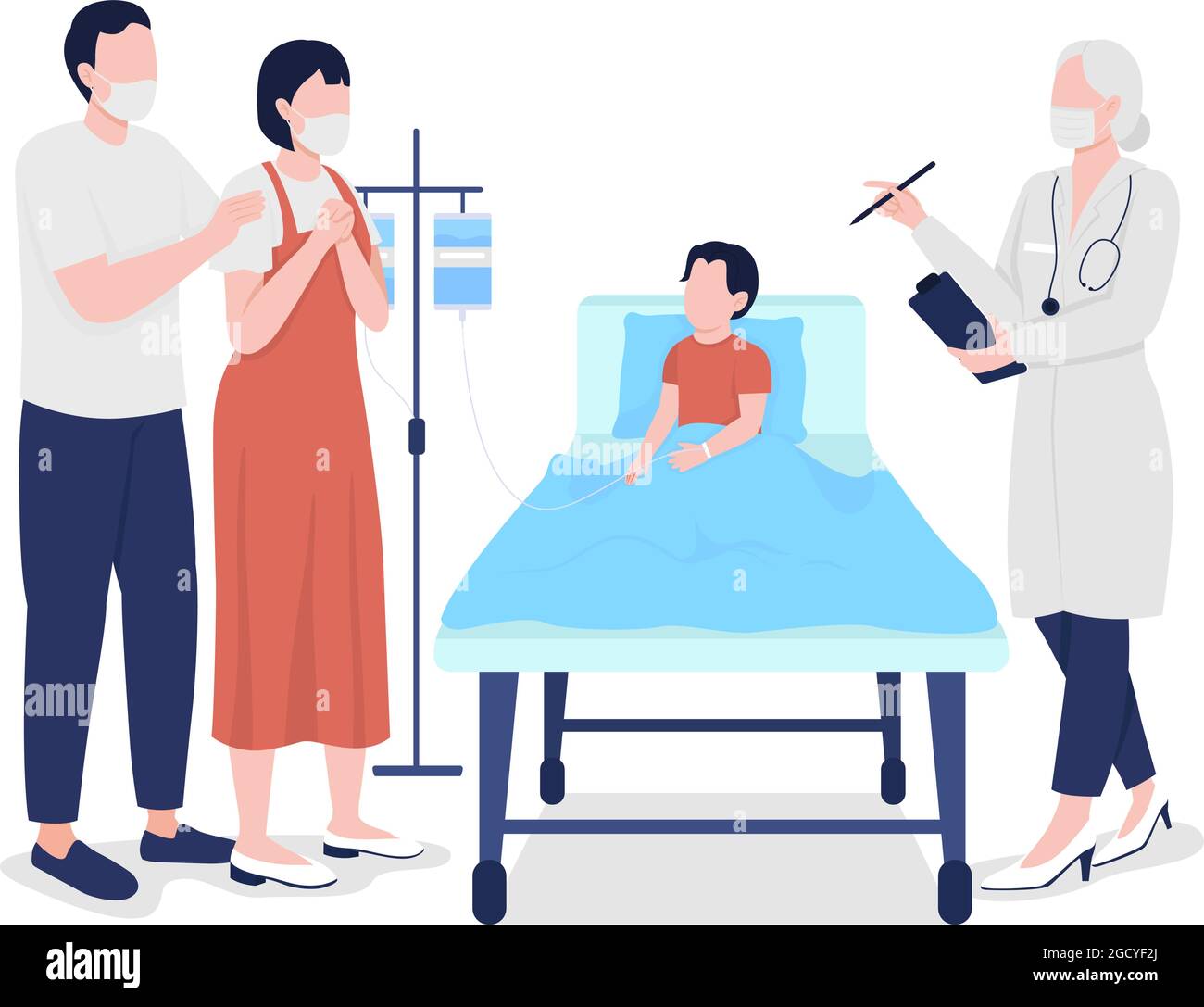 The first human parents Stock Vector Images - Alamy