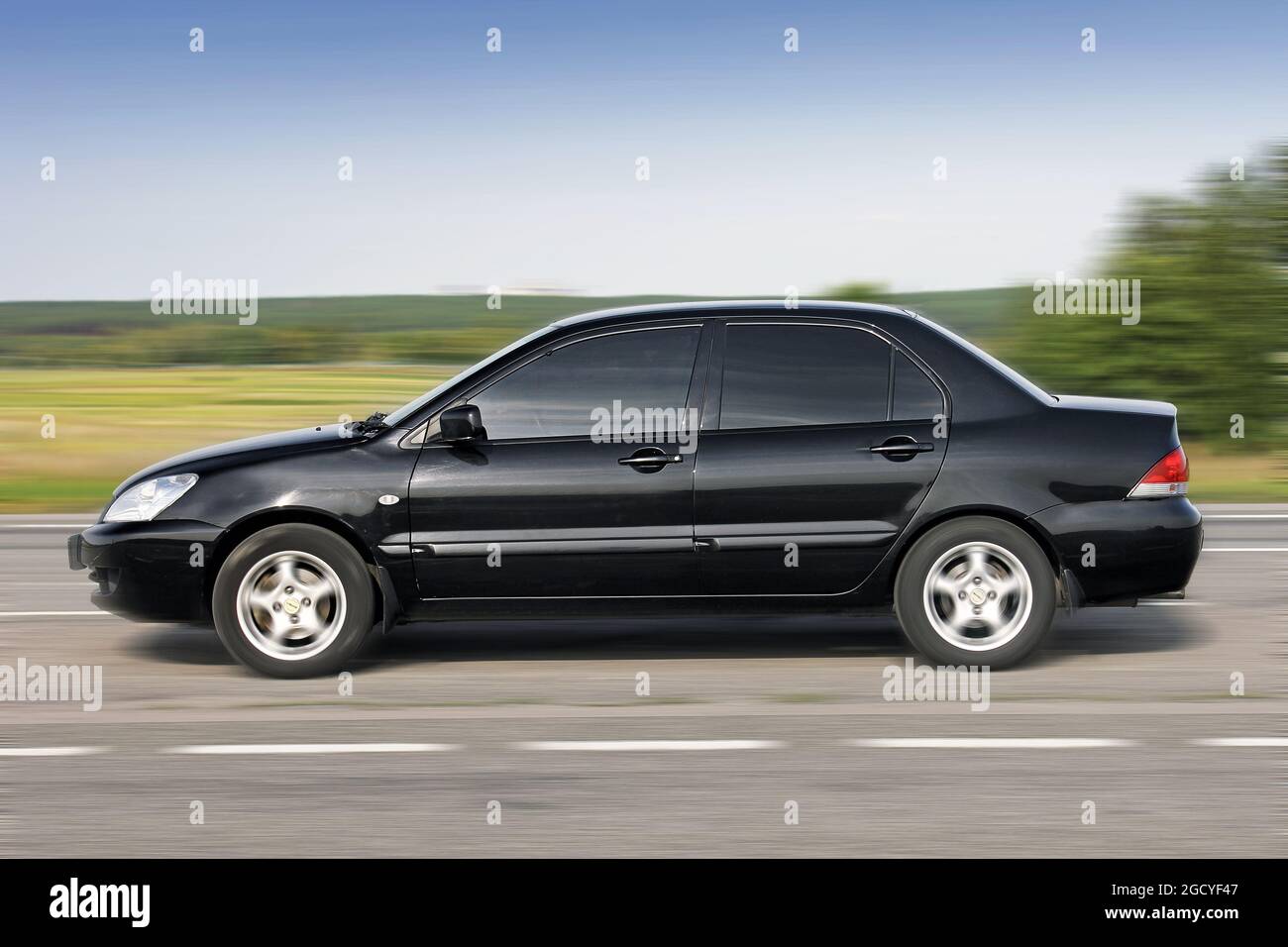 Lancer in landscape hi-res stock photography and images - Alamy