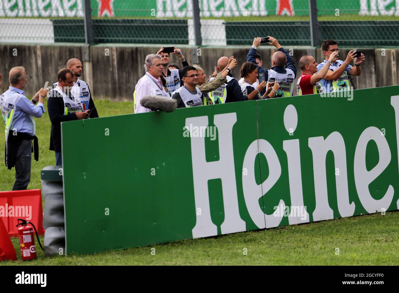 Paddock guests. Italian Grand Prix, Saturday 1st September 2018. Monza ...