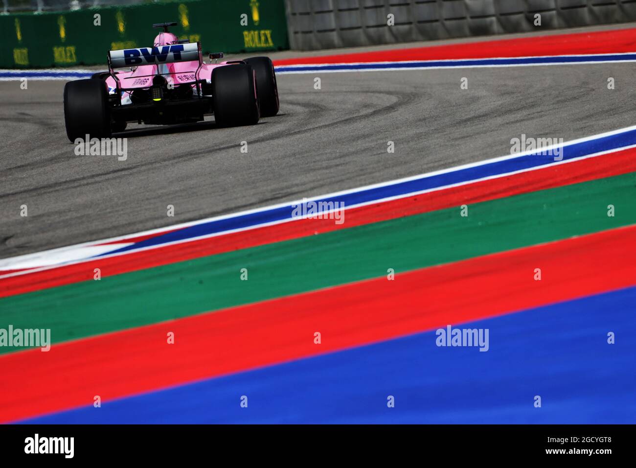 Nicholas Latifi (CDN) Racing Point Force India F1 VJM11 Development ...