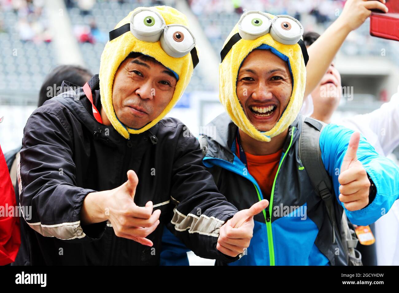 Japanese fans japanese grand prix hi-res stock photography and images ...