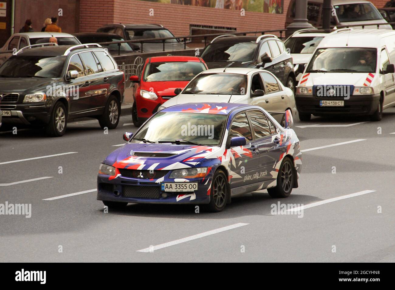 Lancer evolution hi-res stock photography and images - Alamy