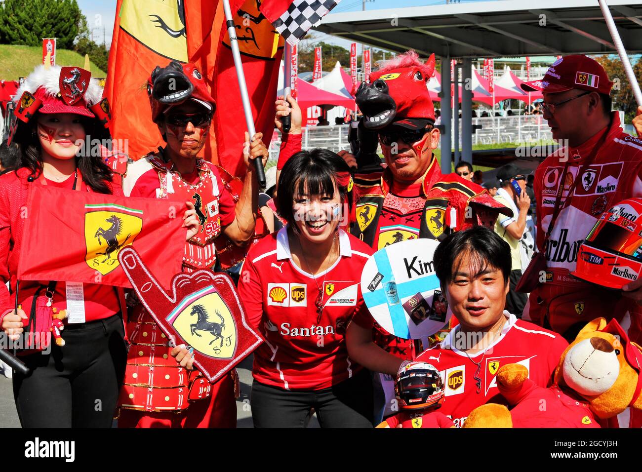 Ferrari portrait fans hi-res stock photography and images - Alamy