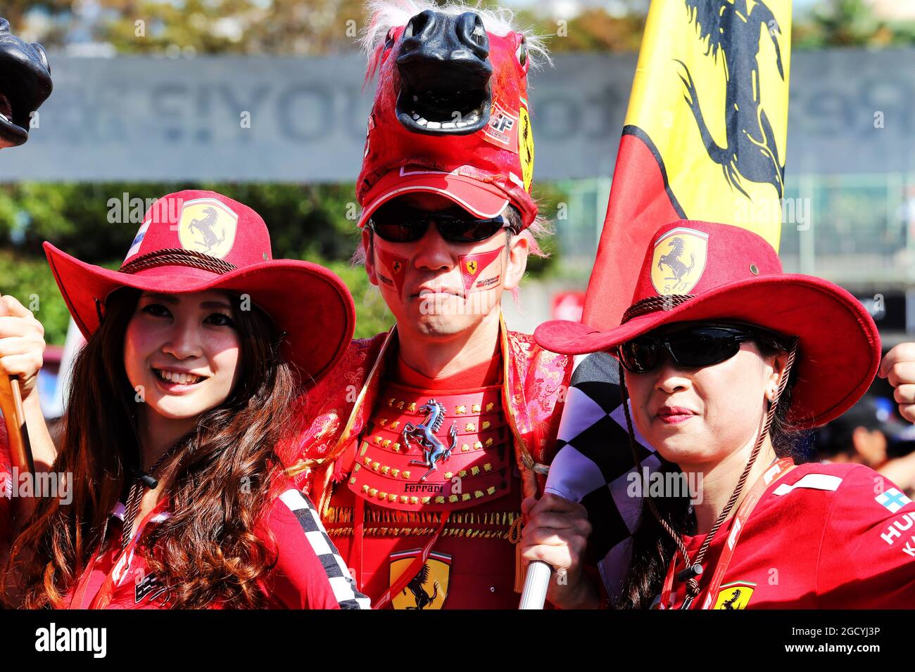 Ferrari fans hi-res stock photography and images - Alamy
