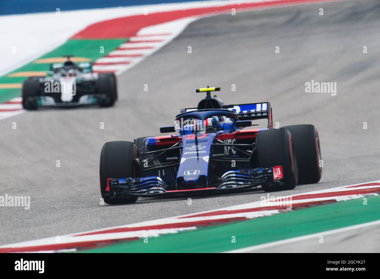 Pierre Gasly (FRA) Scuderia Toro Rosso STR13. United States Grand Prix ...