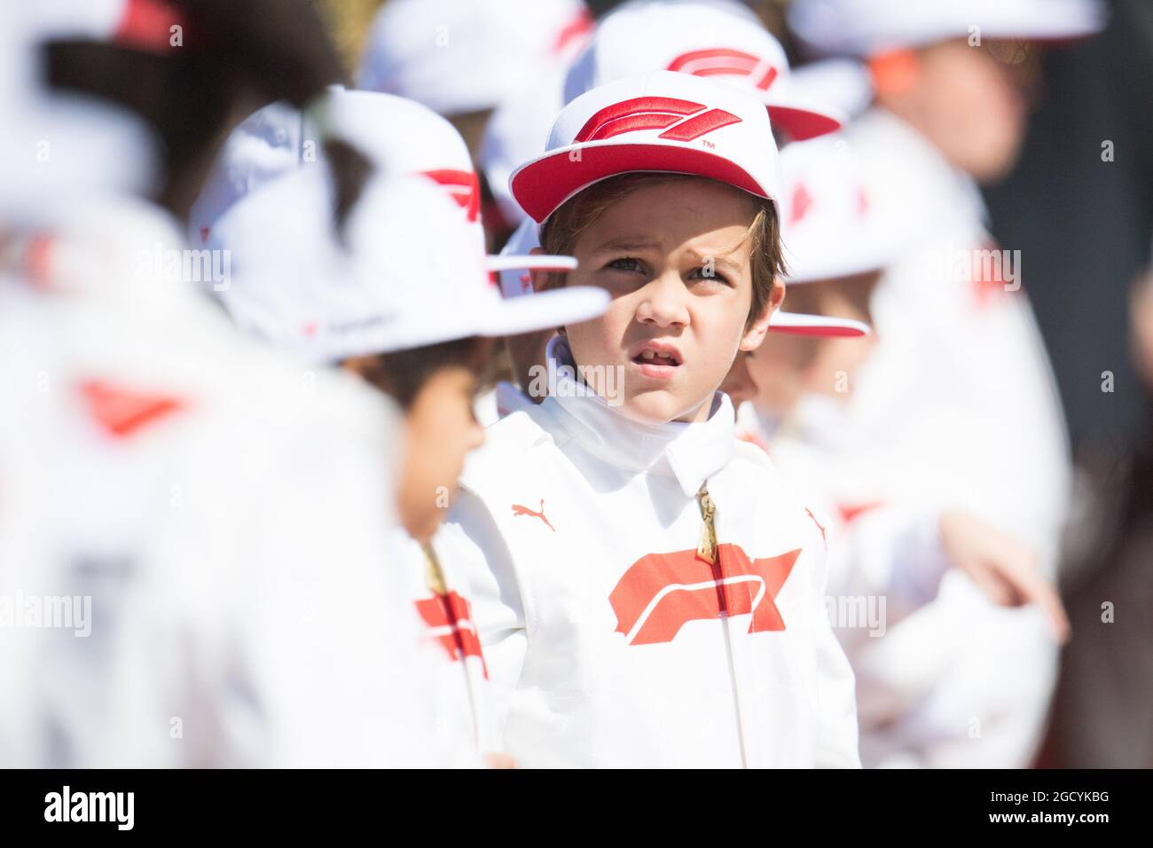 Grid kids. United States Grand Prix, Sunday 21st October 2018. Circuit ...